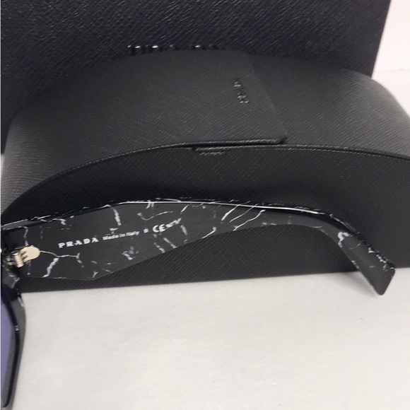 Prada | Accessories | Prada Oversized Woman Sunglasses Pr 08ys Havana Blackwhite | Poshmark